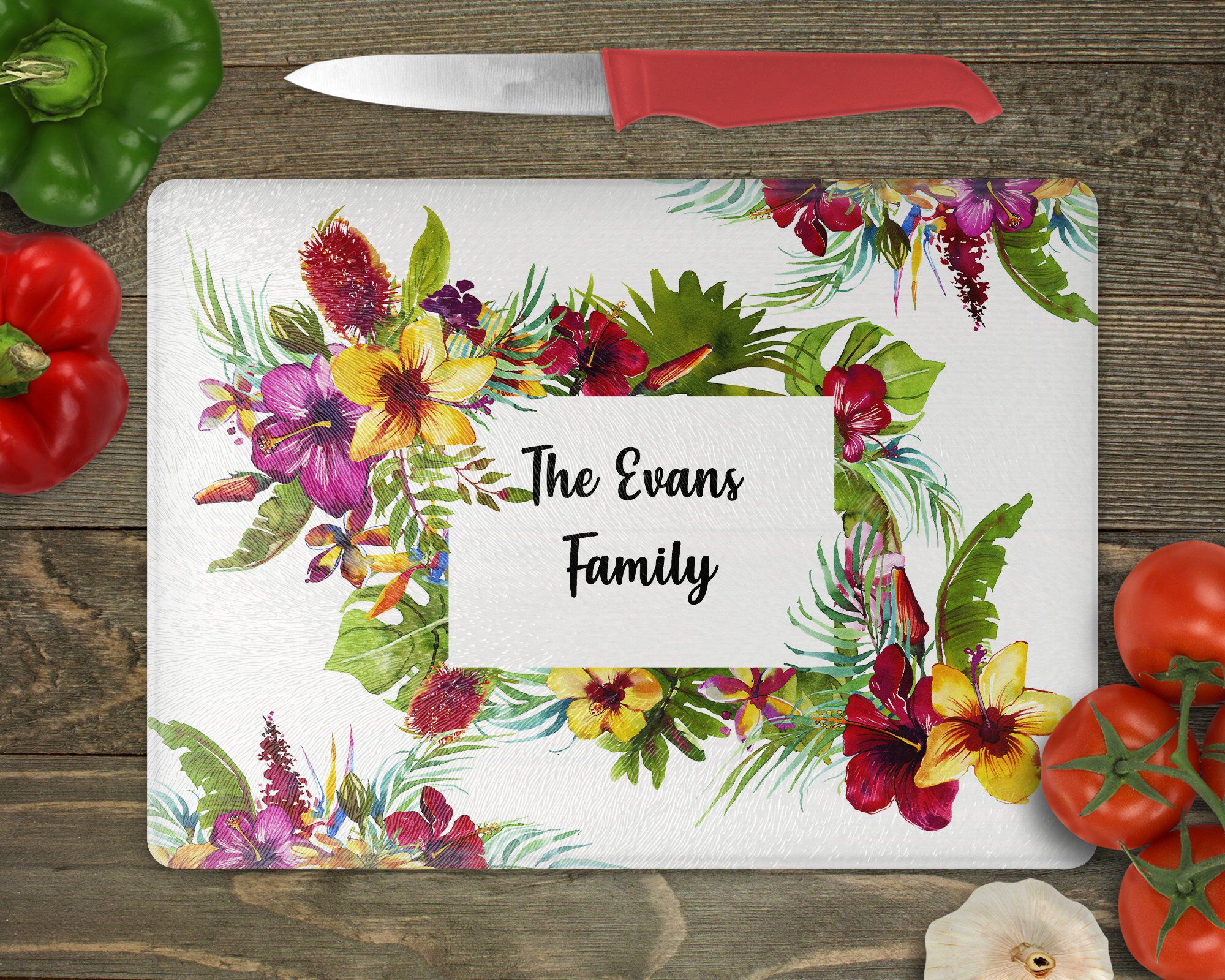Custom Printed Glass Cutting Board | GallantMEDIA